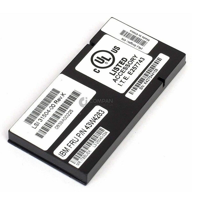 43W4283 IBM ServeRAID MR10K SAS Controller Battery | Refurbished – ALLHDD