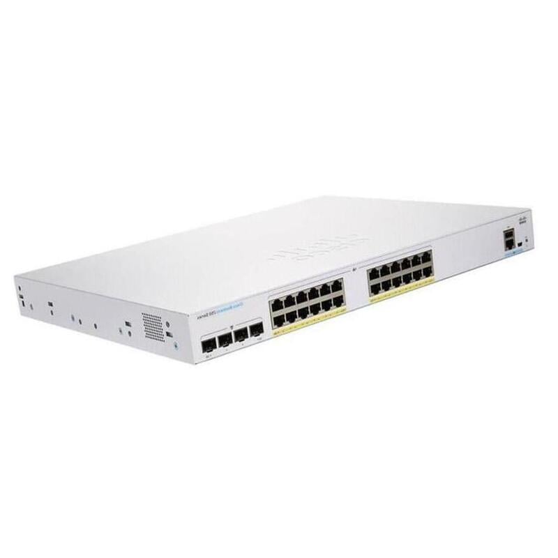 Cisco CBS250-24FP-4X-NA 24 Ports 2 Layer Switch Ethernet Manageable ...