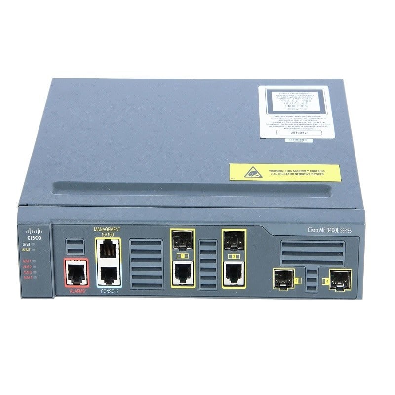 Cisco ME-3400EG-2CS-A New Retail Factory Sealed
