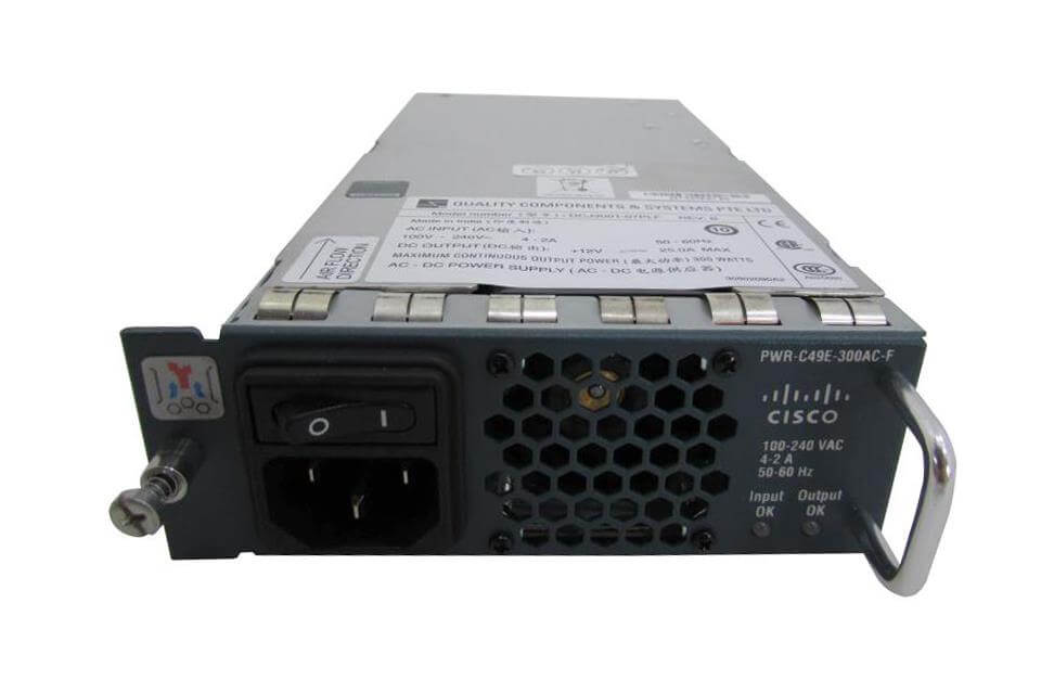 Cisco PWR-C49E-300AC-F New Retail Factory Sealed