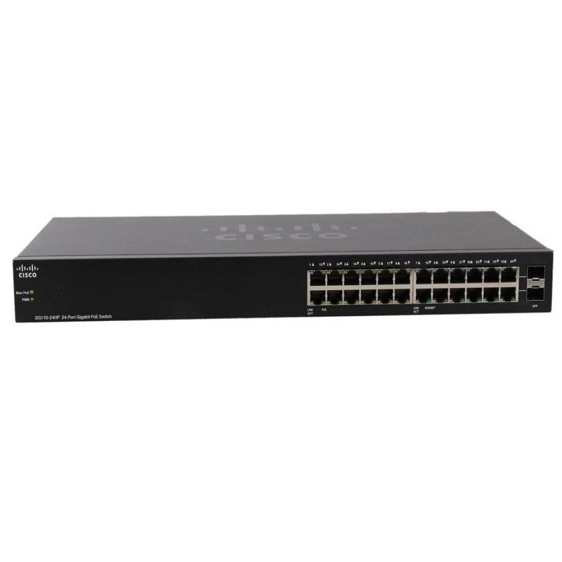 Cisco SG550X-24P-K9 24 Ports 1Gbps Switch Gigabit PoE+ Stackable | New ...