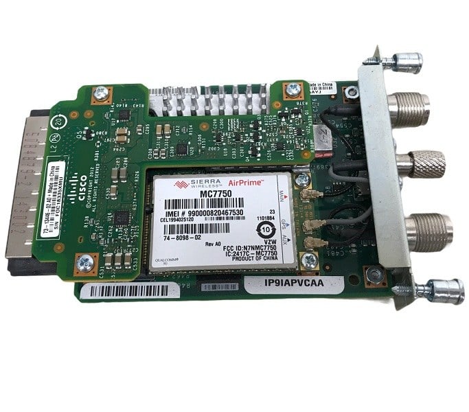 EHWIC-4G-LTE-V Cisco Wireless Network Card for Verizon Radio Modem ...