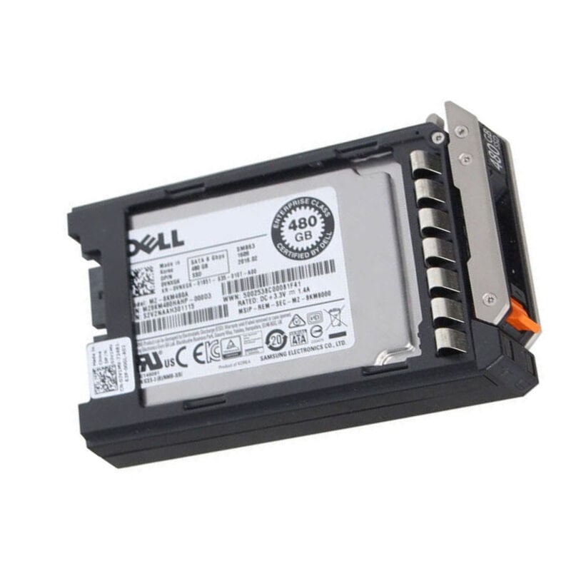 Dell 345-BDGB 480GB SATA-6GBPS TLC SSD Mixed Use Hot-plug | Brand New ...