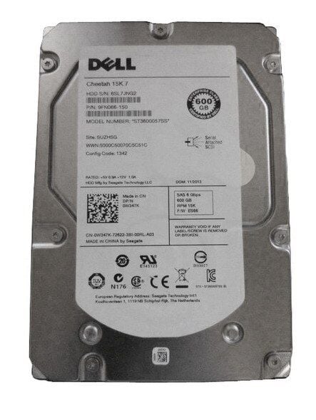 341-9776 Dell 600GB 15K RPM SAS 3GBPS Hot Swap Internal Hard Drive | New Bulk Pack – ALLHDD