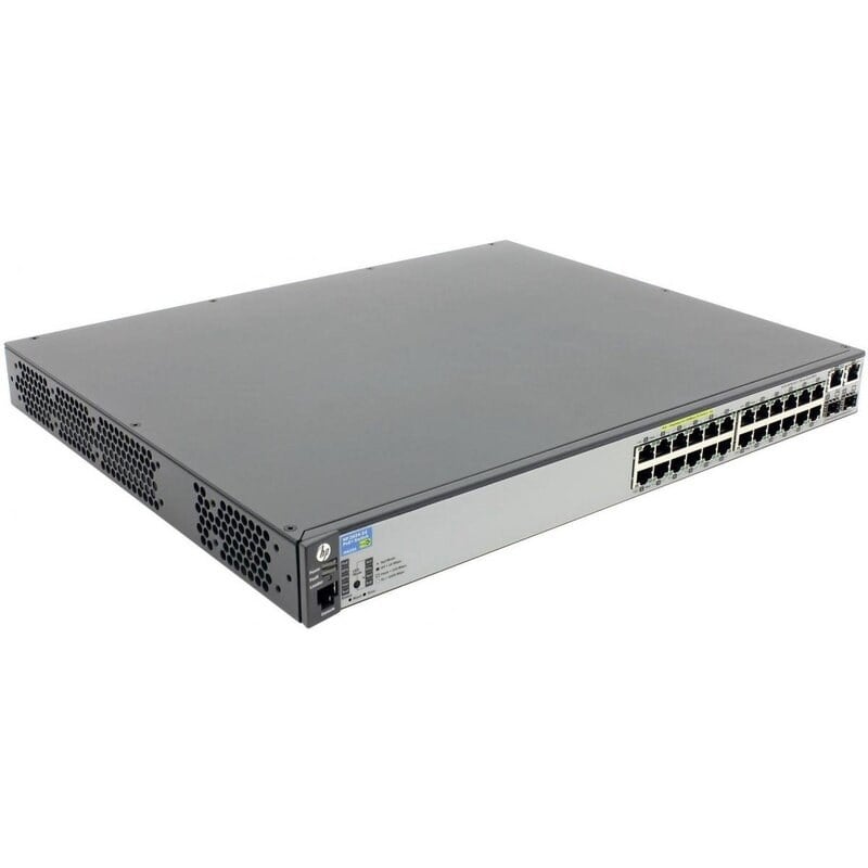 HPE J9625A#ABA Series 2620 Gigabit Ethernet 24 Ports Switch ...