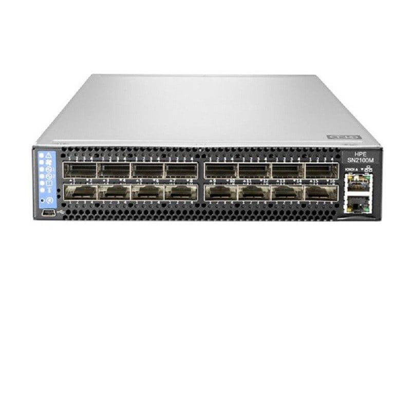 HPE R0P82A 16 Port Managed Switch 100 GBE SN2100M SFP 28 ONIE Power to ...