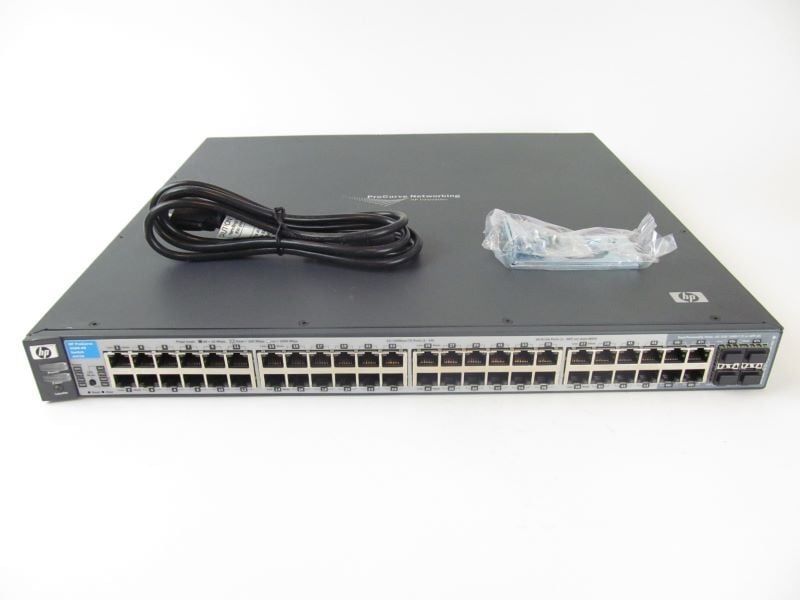 J9472A HPE Procurve 3500-48-PoE Fast Ethernet Mini-GBIC Rack-Mountable Switch | Refurbished – ALLHDD