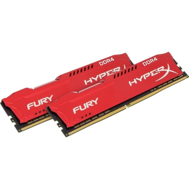 HX426C16FR/16 Kingston HyperX Fury 16GB DDR4 SDRAM Memory Module 16 GB (2 x 8 GB) DDR4 SDRAM ...