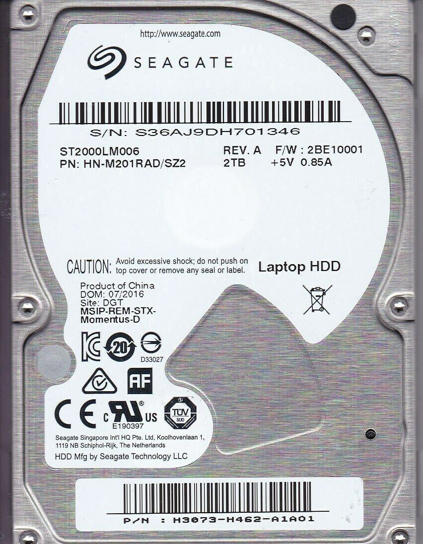 Seagate ST2000LM006 Refurbished